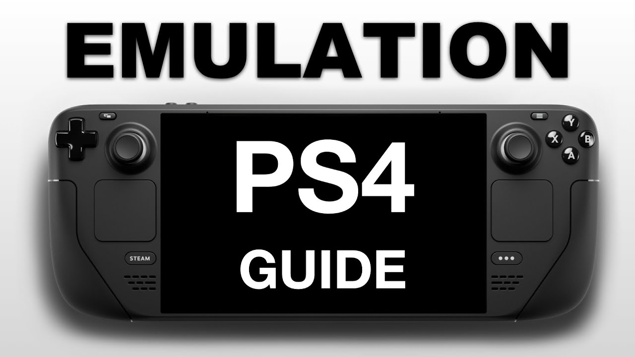 Steam Deck: PS4 Emulation Guide - FPPS4 Emulator - YouTube