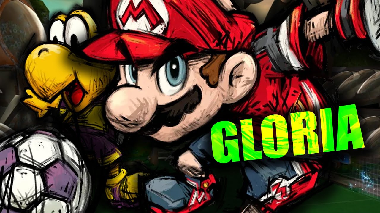 MARIO STRIKERS ERA MEJOR DE LO QUE PENSABAMOS / imitando a Naxbot - YouTube