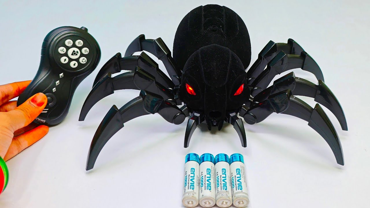 Remote Control Rc Spider Unboxing and Testing | Rc Spider | Smoke Rc ...