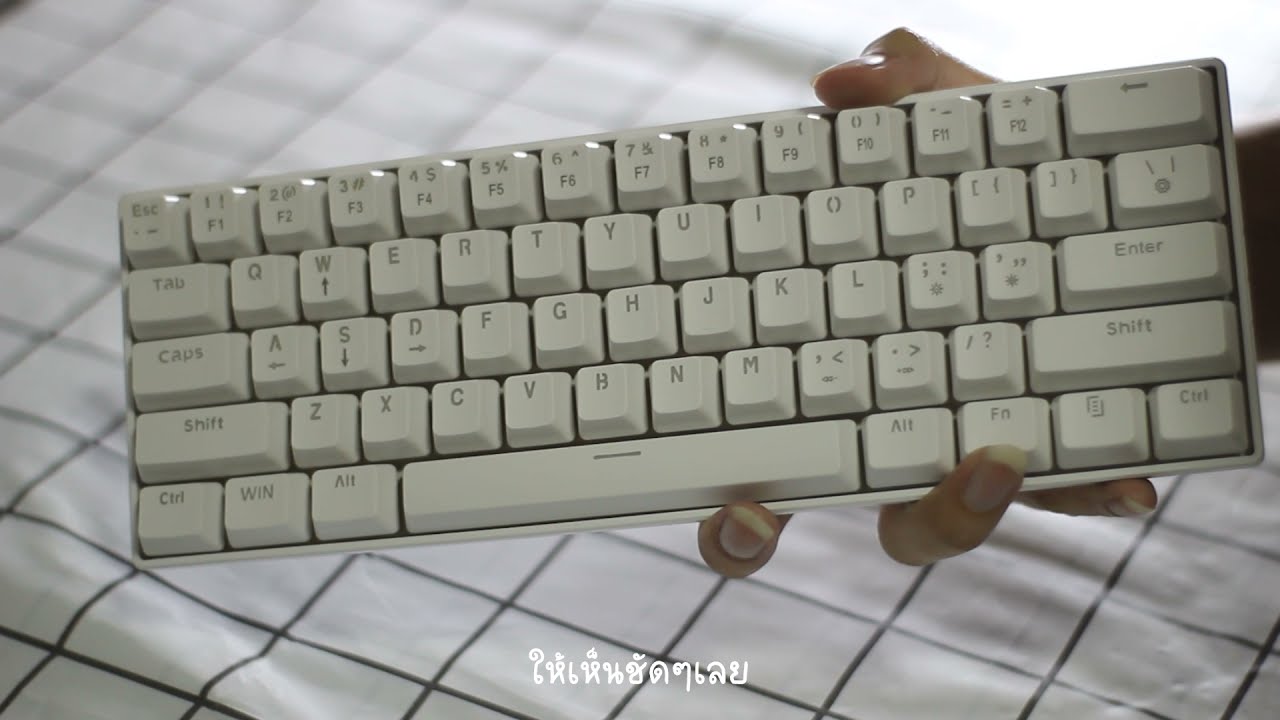 UNBOX : รีวิวคีย์บอร์ด MageGee MK-Mini 60% คีย์บอร์ดราคาถูกจากจีน ...