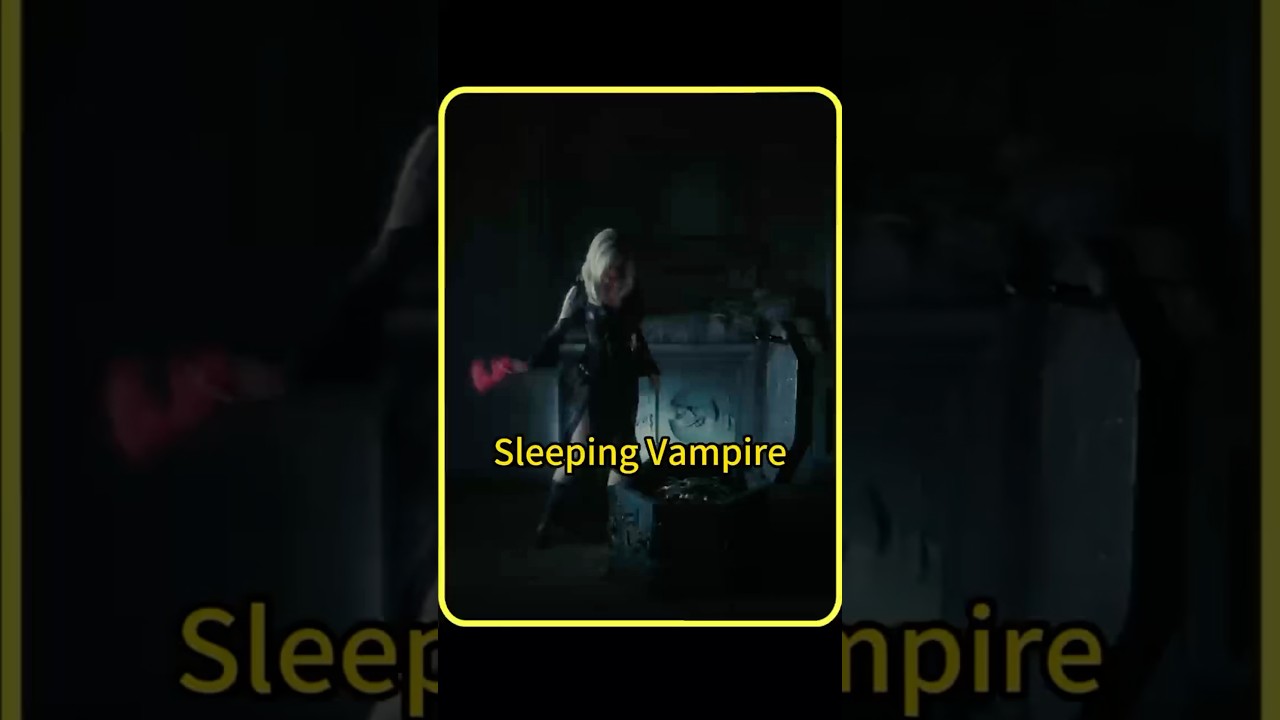 Sleeping vampire #foryou #movie #film - YouTube