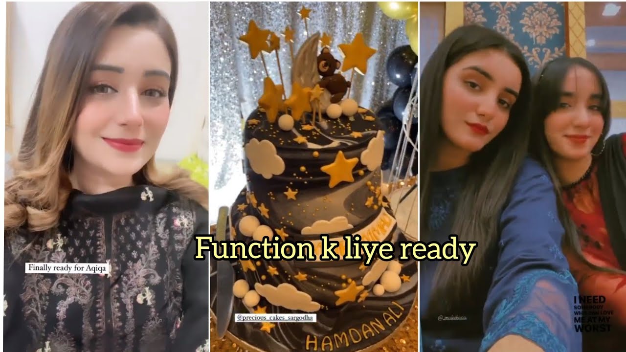 Rashida Malik apni Friend k ghar Function pr gai I Arosha k dresses - YouTube