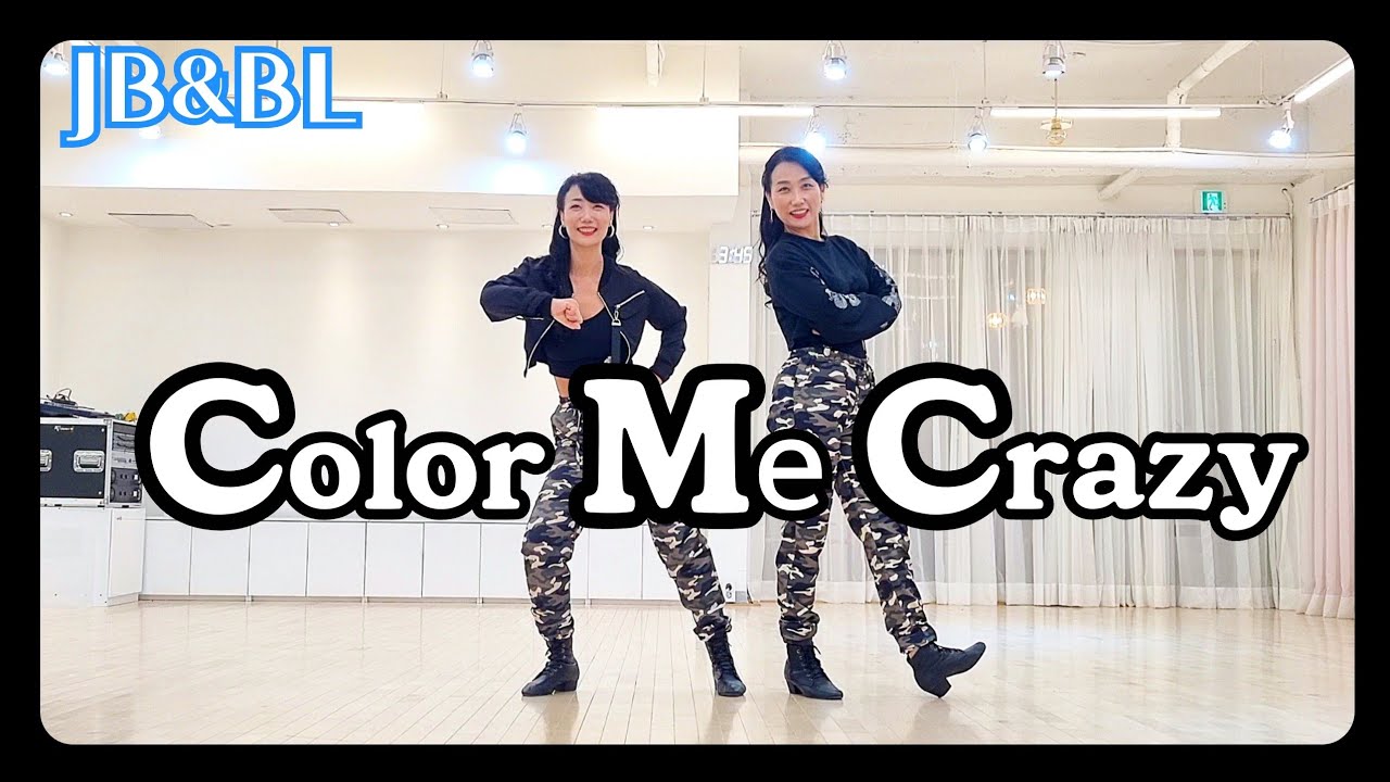 Color Me Crazy Linedance/Tim Johnson & Joey Warren / #신나는_중급라인댄스 - YouTube