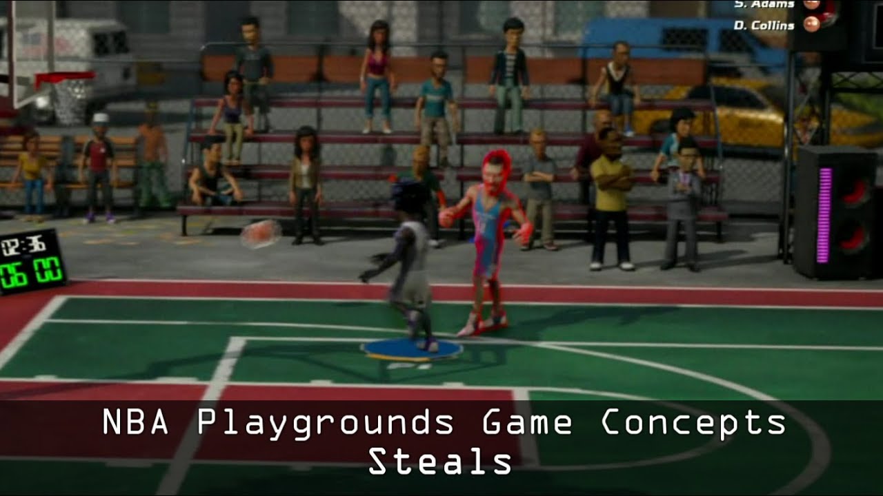 NBA Playgrounds Game Concepts and Theories: Steals - YouTube