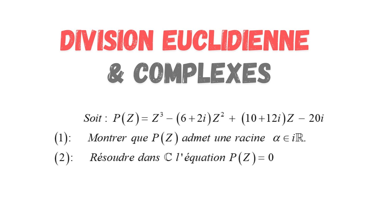 Comment diviser des nombres complexes facilement ? - YouTube