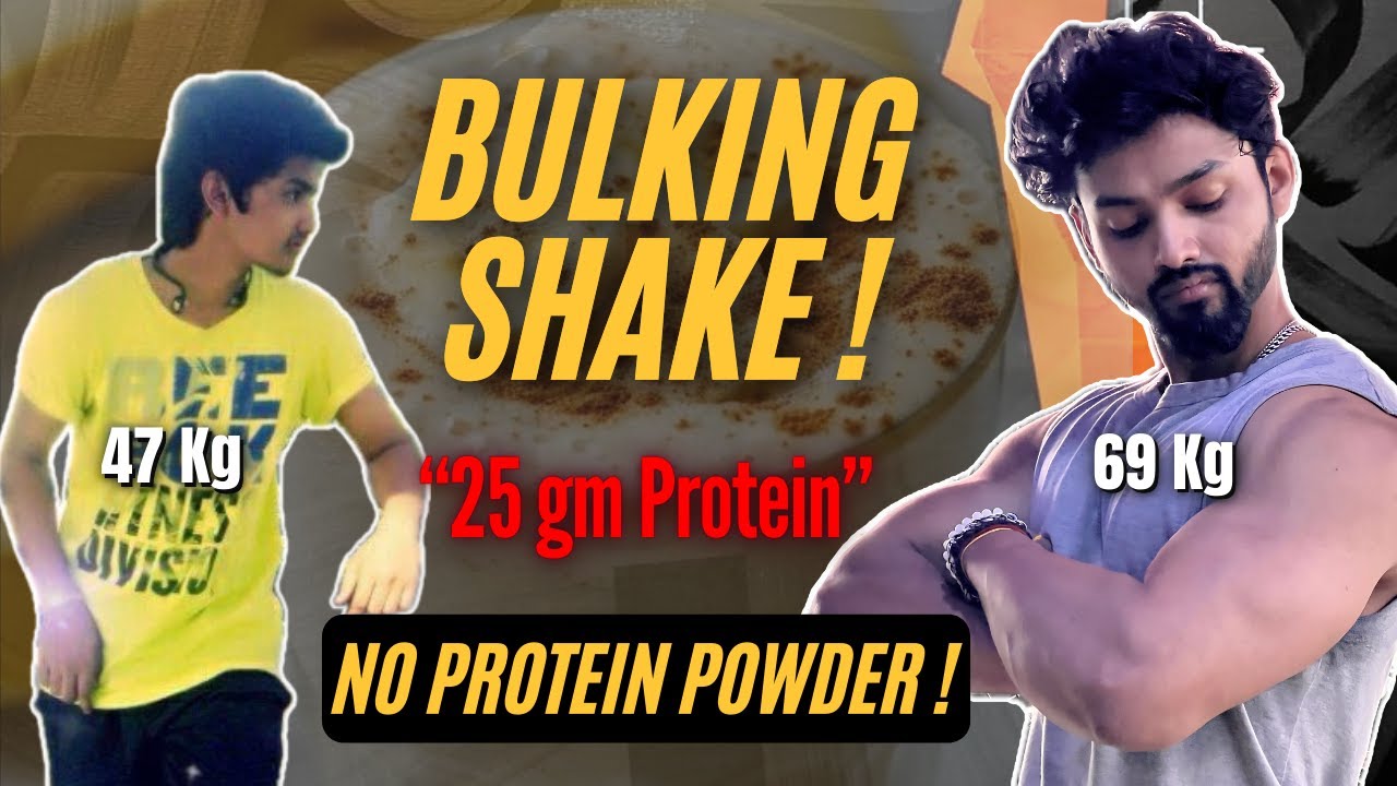 Budget Friendly Homemade MASS GAINER For BEGINNERS | Postworkout Meal ...