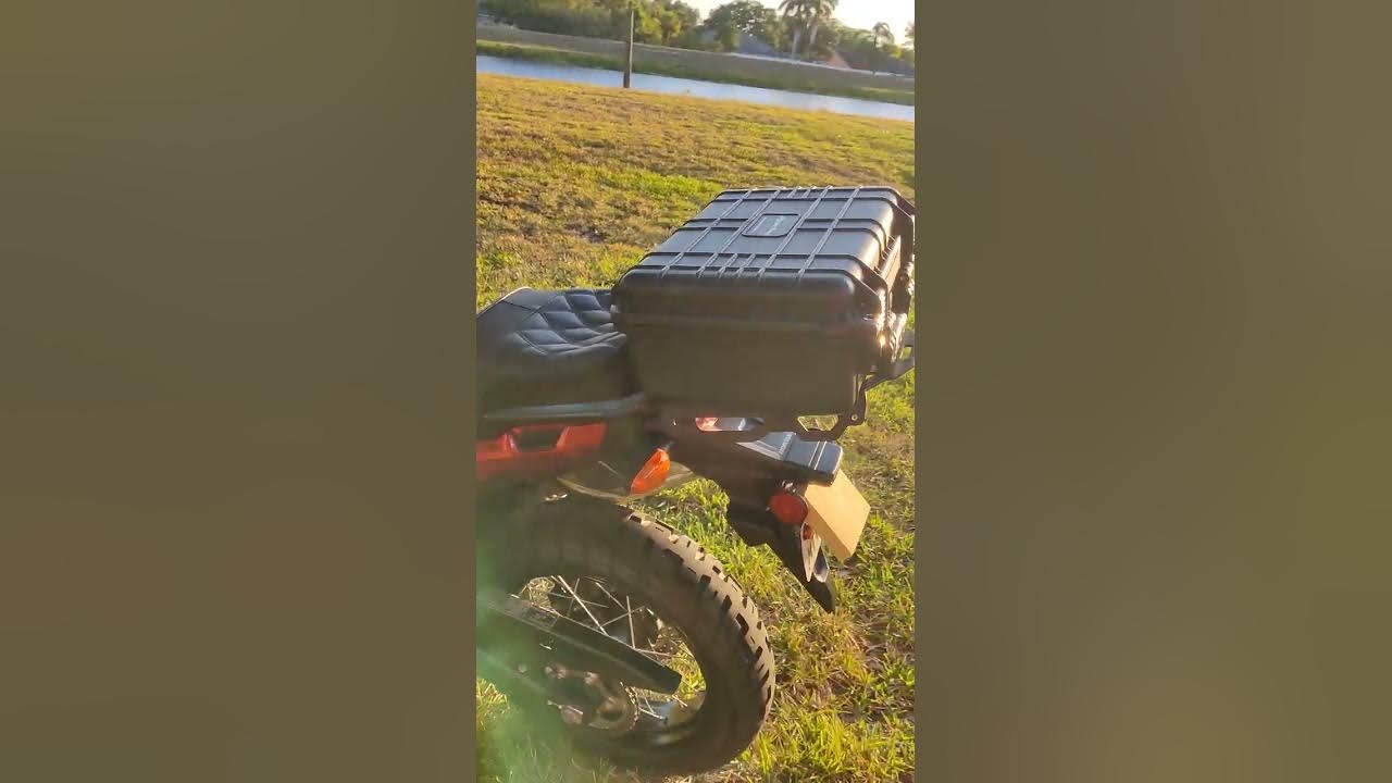 2017 Africa Twin DCT Rare Candy Red w/ Motoz Tractionator GPS Tires - YouTube