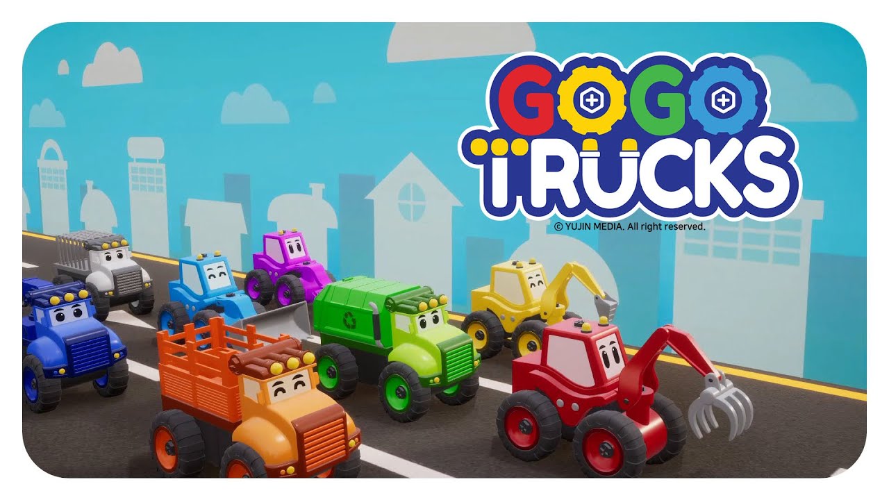 Finger Song - Baby songs - Introducing GoGo Trucks friends - Nursery ...