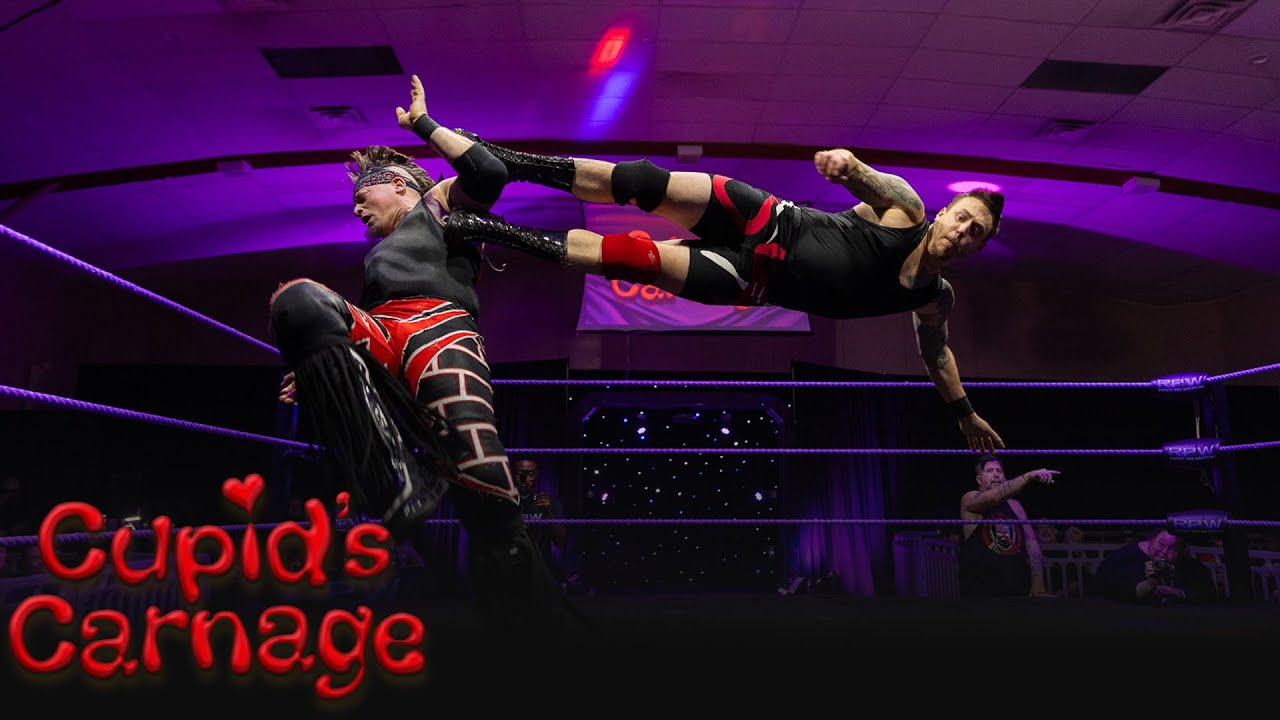 RPW Cupid's Carnage Part 6: Buddy Roberts Jr (w/ Tristin Hayze) vs Tom ...
