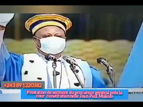🔴#FLASH🇨🇩: Le procureur général près la cour constitutionnelle Jean ...