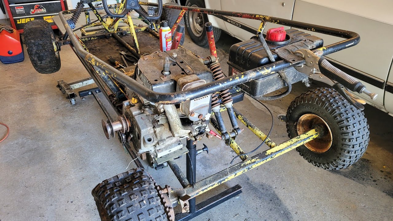 Install A Predator 301 On A Child's Gokart