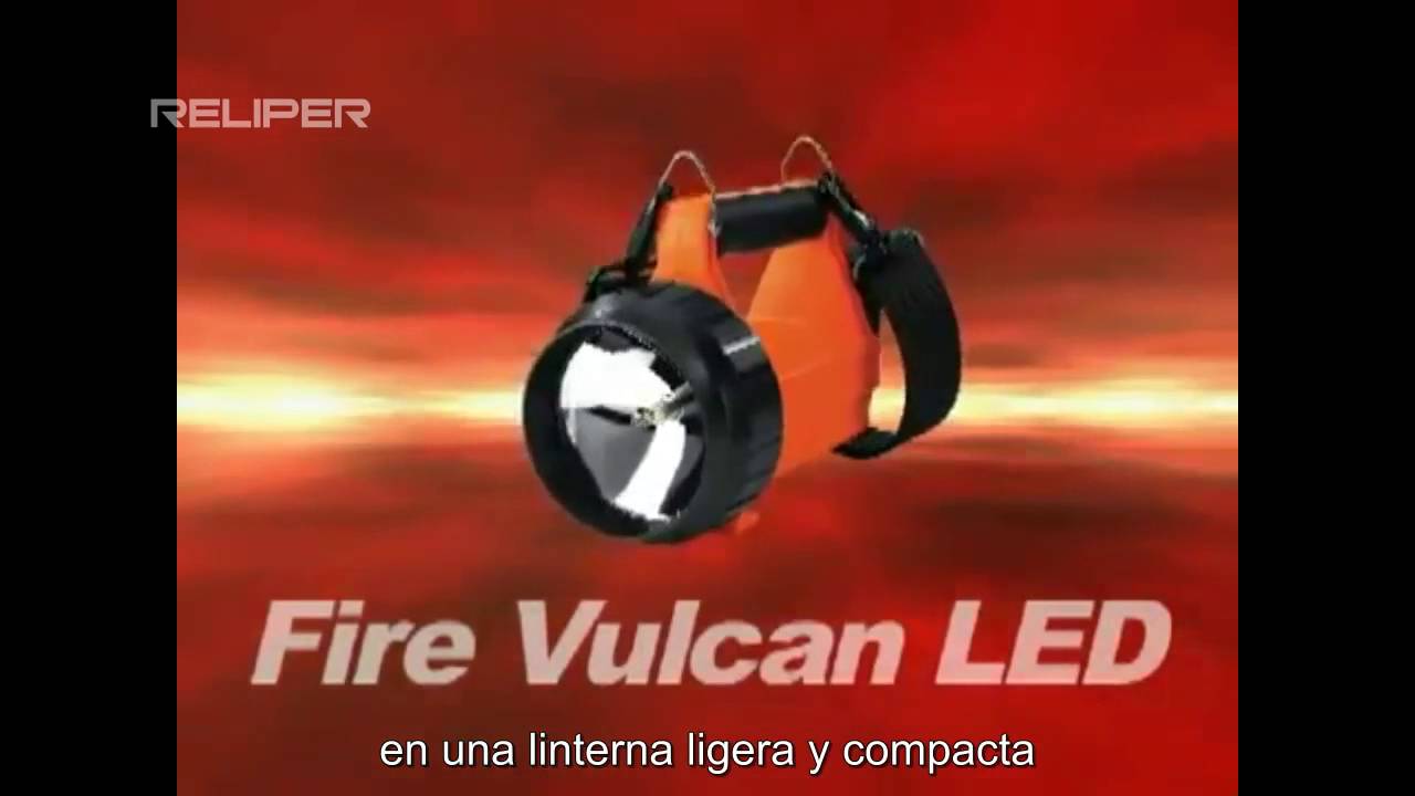 Fire Vulcan LED Streamlight HD - YouTube