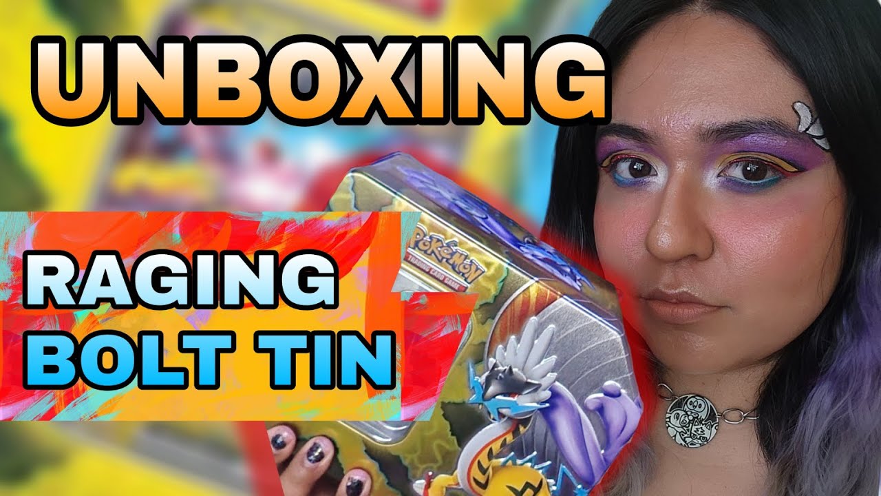 *NEW* Paradox Destinies Raging Bolt Ex TIN Unboxing ! - YouTube