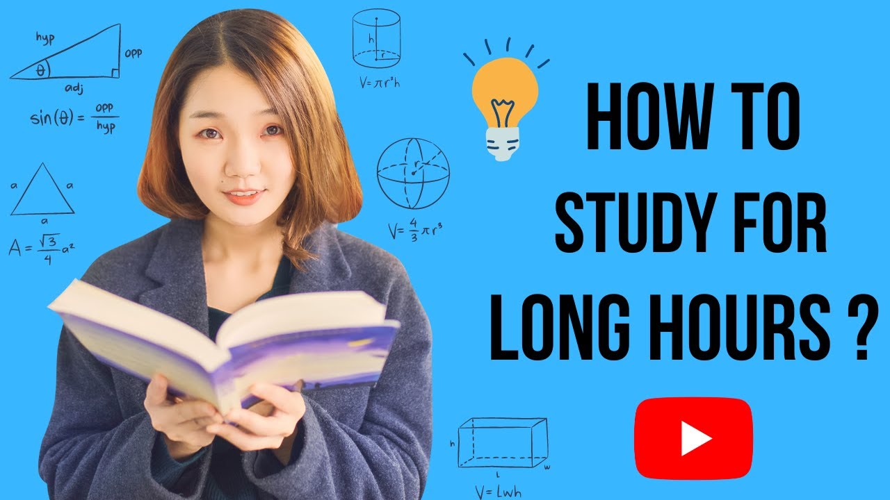 How to study for long hours without getting tired || Study with focus ...