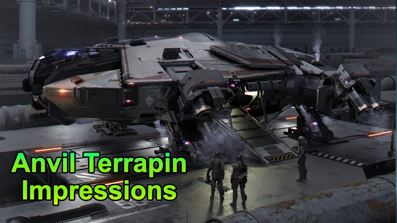Star Citizen: Anvil Terrapin Impressions - YouTube