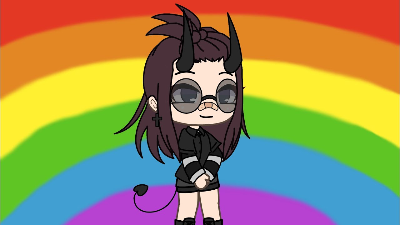 New main oc? Happy pride month ||Gacha Life|| - YouTube