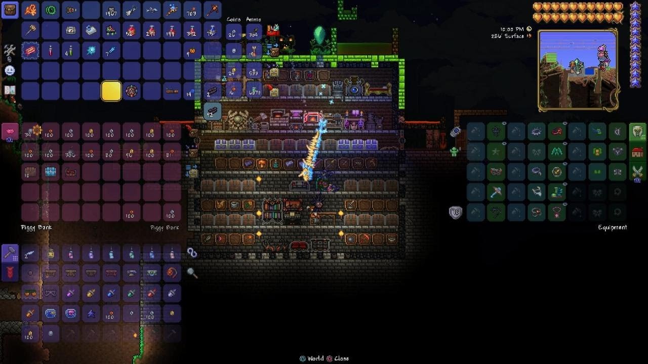 Terraria Star dust Destroys the Destroyer in 2 seconds. - YouTube