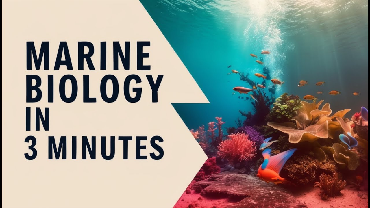 Marine Biology in 3 Minutes - YouTube