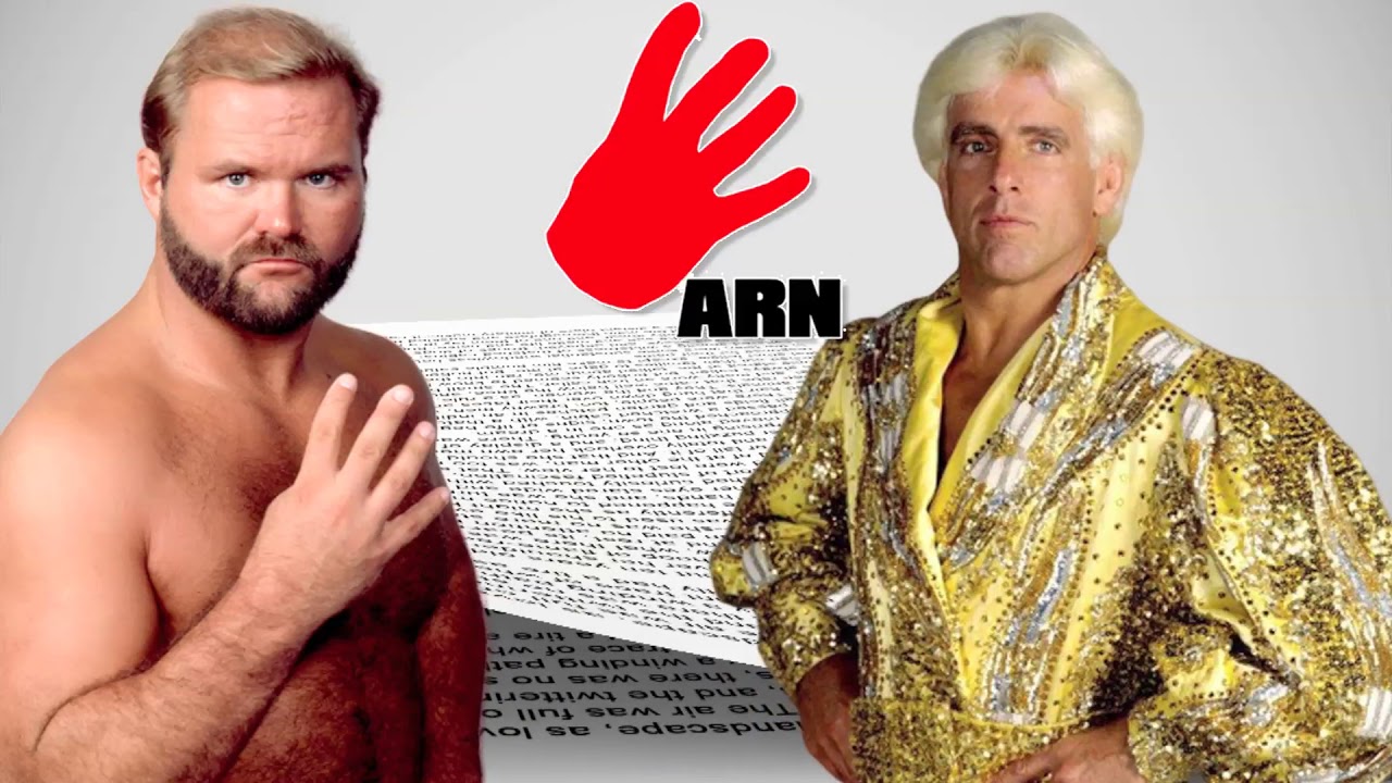 Arn Anderson shoots on @Ric Flair's WCW contract in 1998 - YouTube