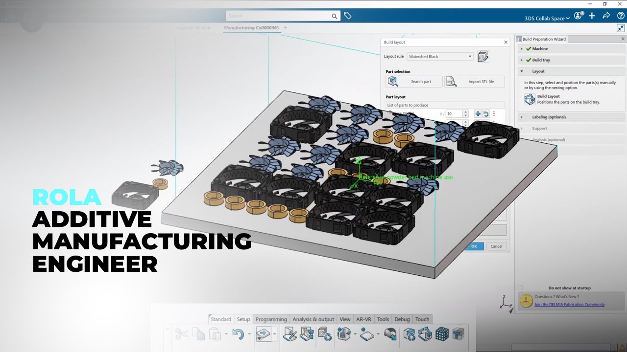 Additive Manufacturing Engineer - Rola DELMIA na platformie 3DEXPERIENCE - YouTube