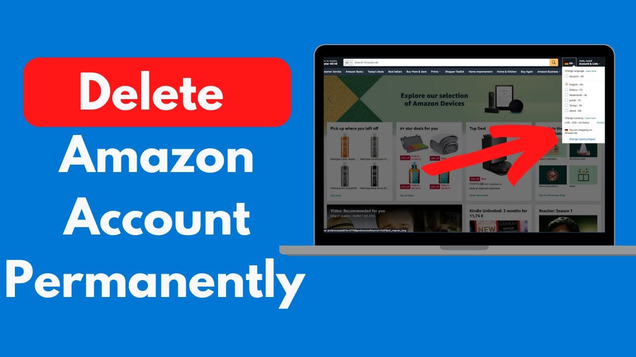 How To Delete Amazon Account Permanently Updated And Quick Youtube