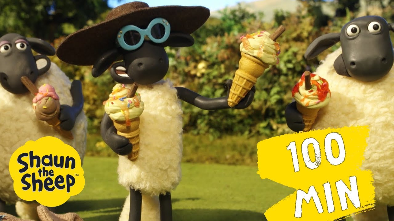 100MIN 🍌🍅 Ultimate Shaun The Sheep Food Episode Compilation! 🐏 | Season 4 #ShaunTheSheep - YouTube