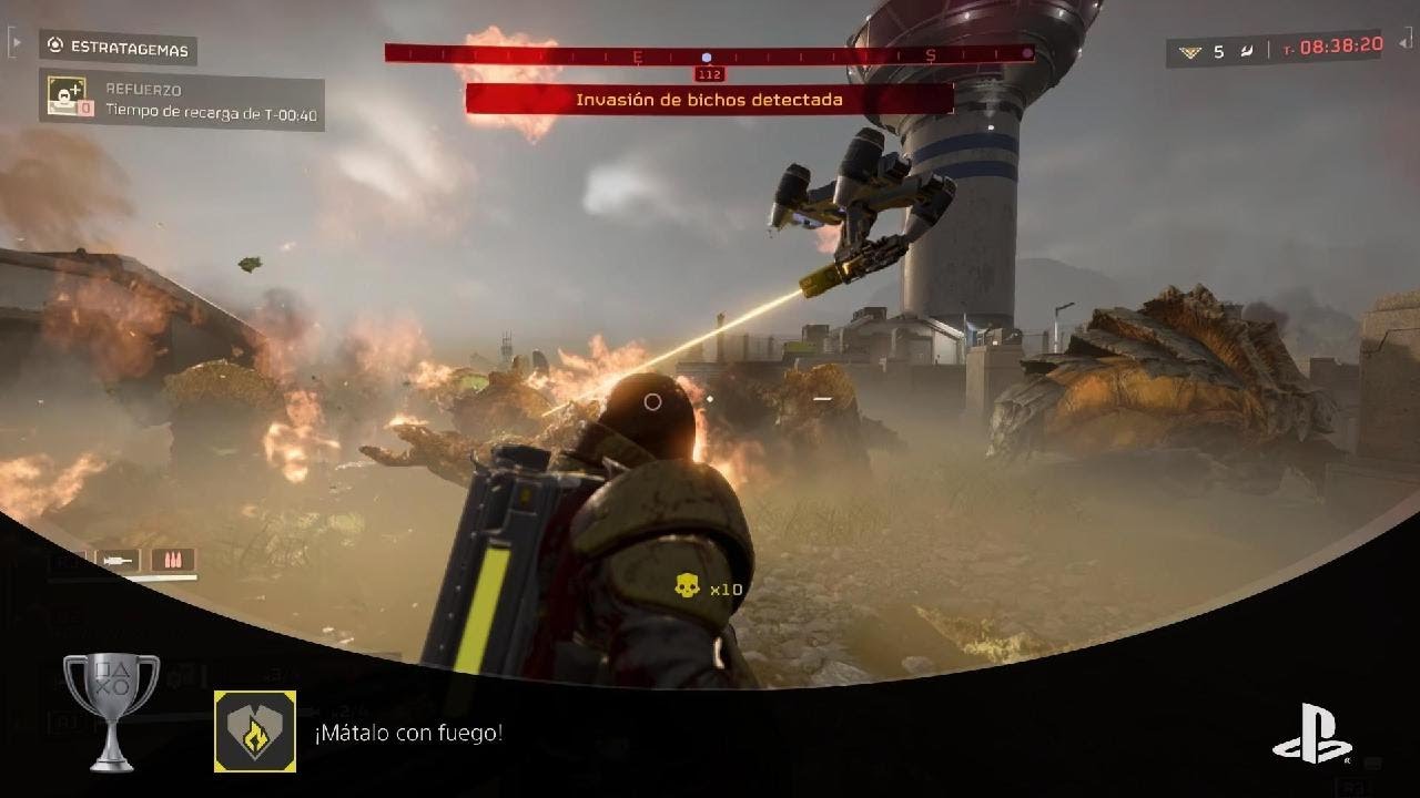 HELLDIVERS 2 Fire - YouTube