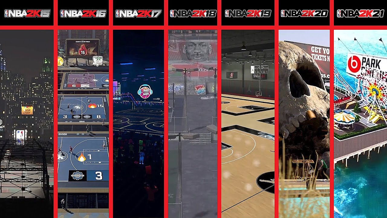 Ranking Every Park/Neighborhood in NBA 2K History (Worst To Best) - YouTube