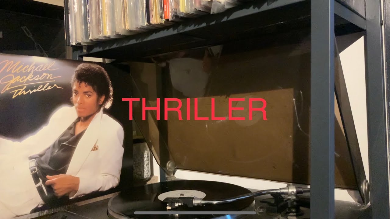 Michael Jackson THRILLER from uk vinyl LP ( thriller40 anniversary ...