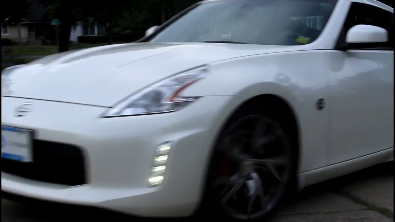 AAM Competition 370z 2.5" true dual exhaust install with Deyton! - YouTube