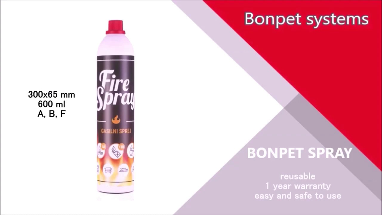 Bonpet Spray طفاية بونبت بخاخ - YouTube