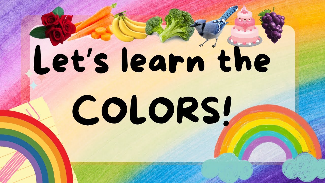 Learn The Colors: Colors for Kids (Toddler Learning Videos) - YouTube