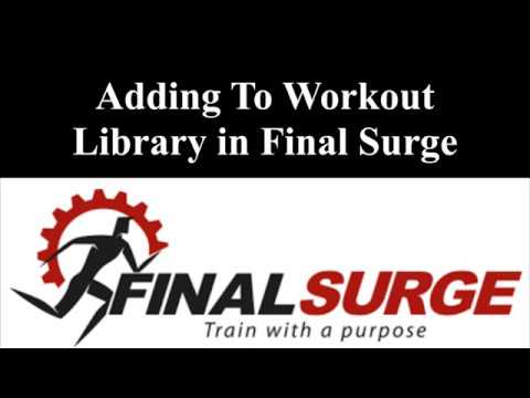 Creating Library of Workouts - YouTube