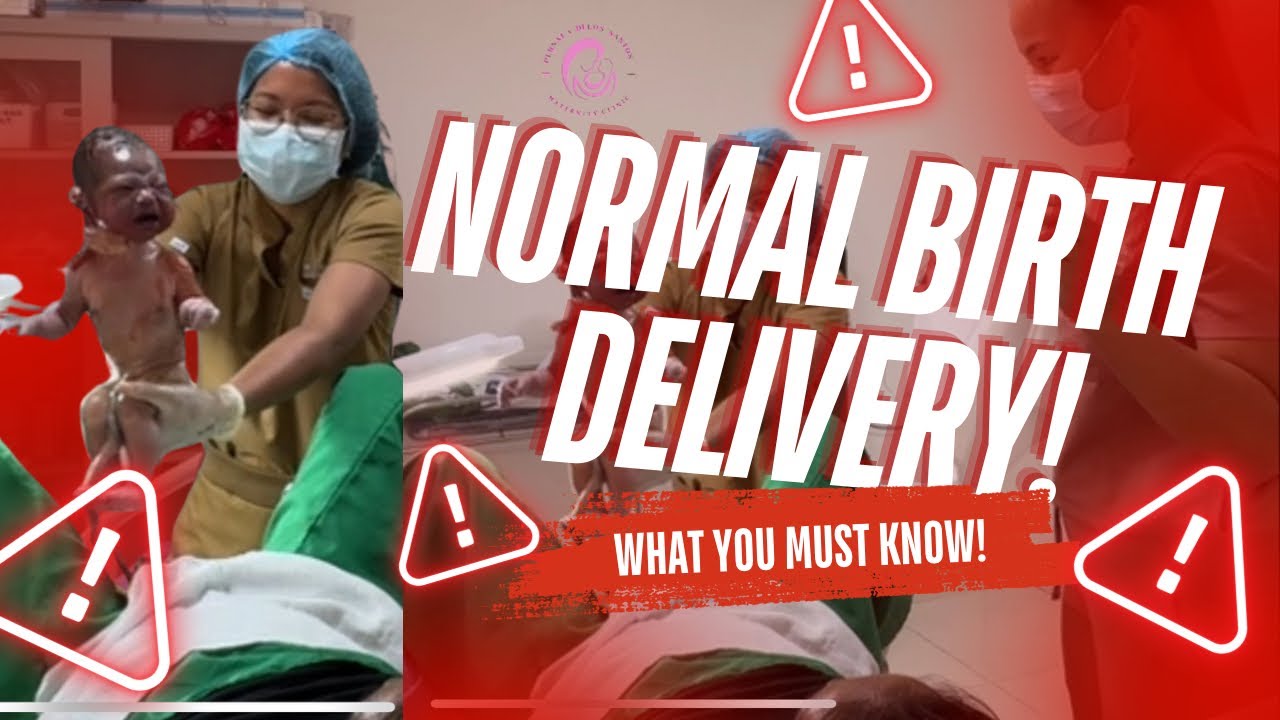 Normal birth delivery you must watch! | birth vlog - YouTube