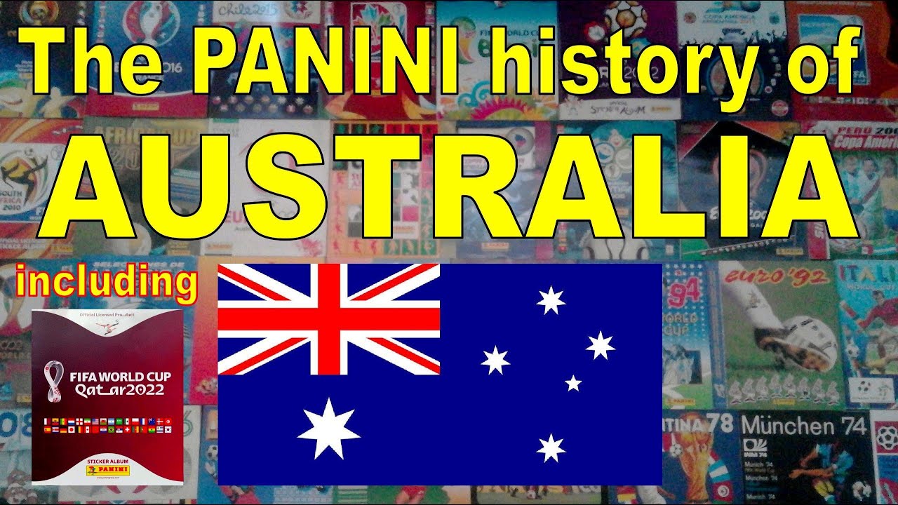 The Panini history of Australia (Men's Soccer Team) Update 2022 - YouTube