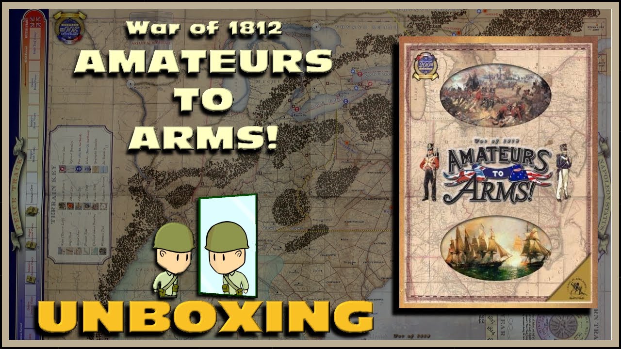 Amateurs To Arms! Unboxing - YouTube