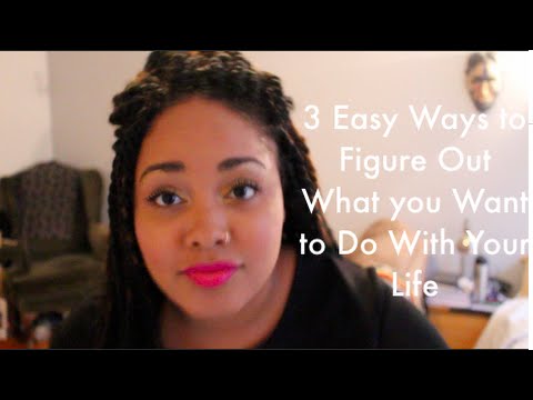 3 Easy Ways to Figure Out What you Want to Do with Your Life - YouTube