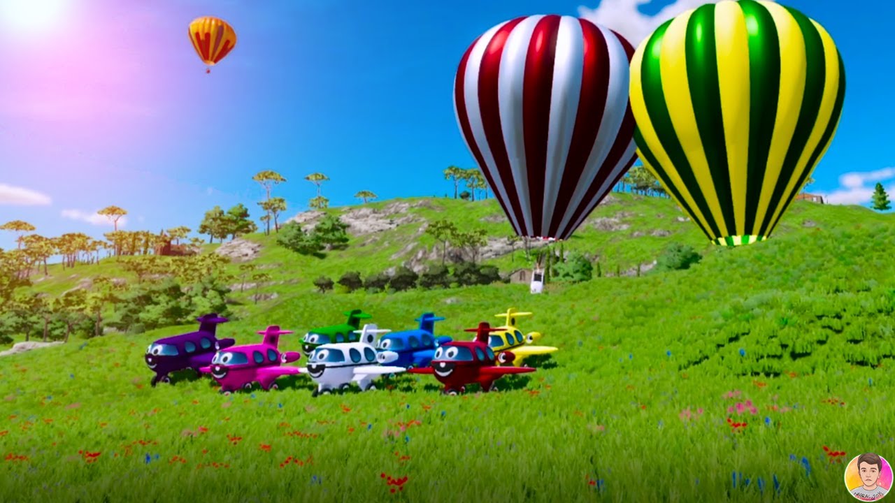 TRANSPORTING COLORED PLANES - Farming Simulator 22 - YouTube