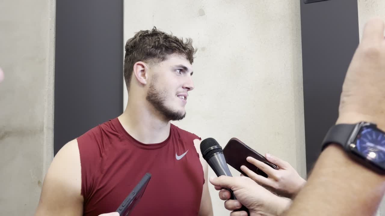 Benjamin Brahmer interview | Iowa State football | Sep. 30 - YouTube