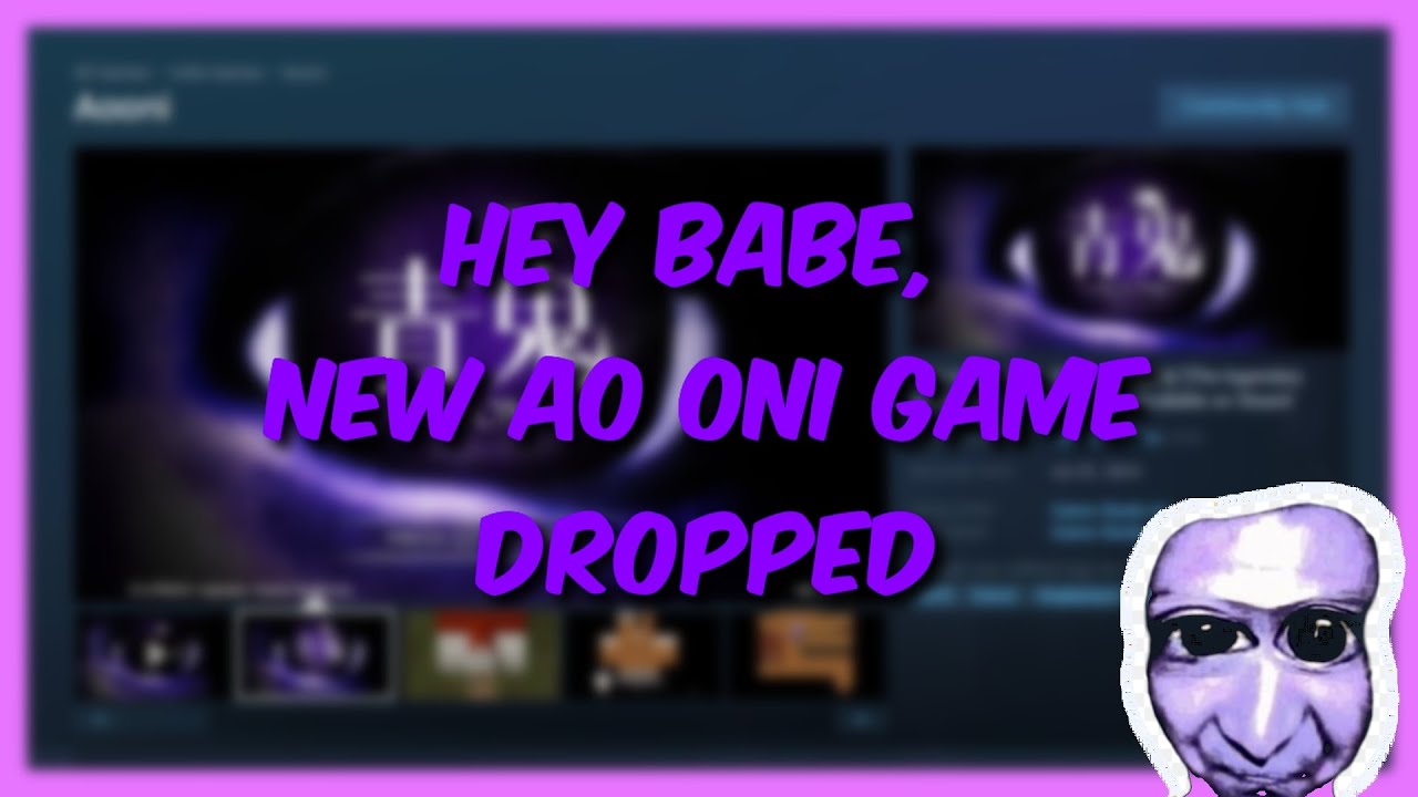 The Ao Oni (Steam) Experience - YouTube