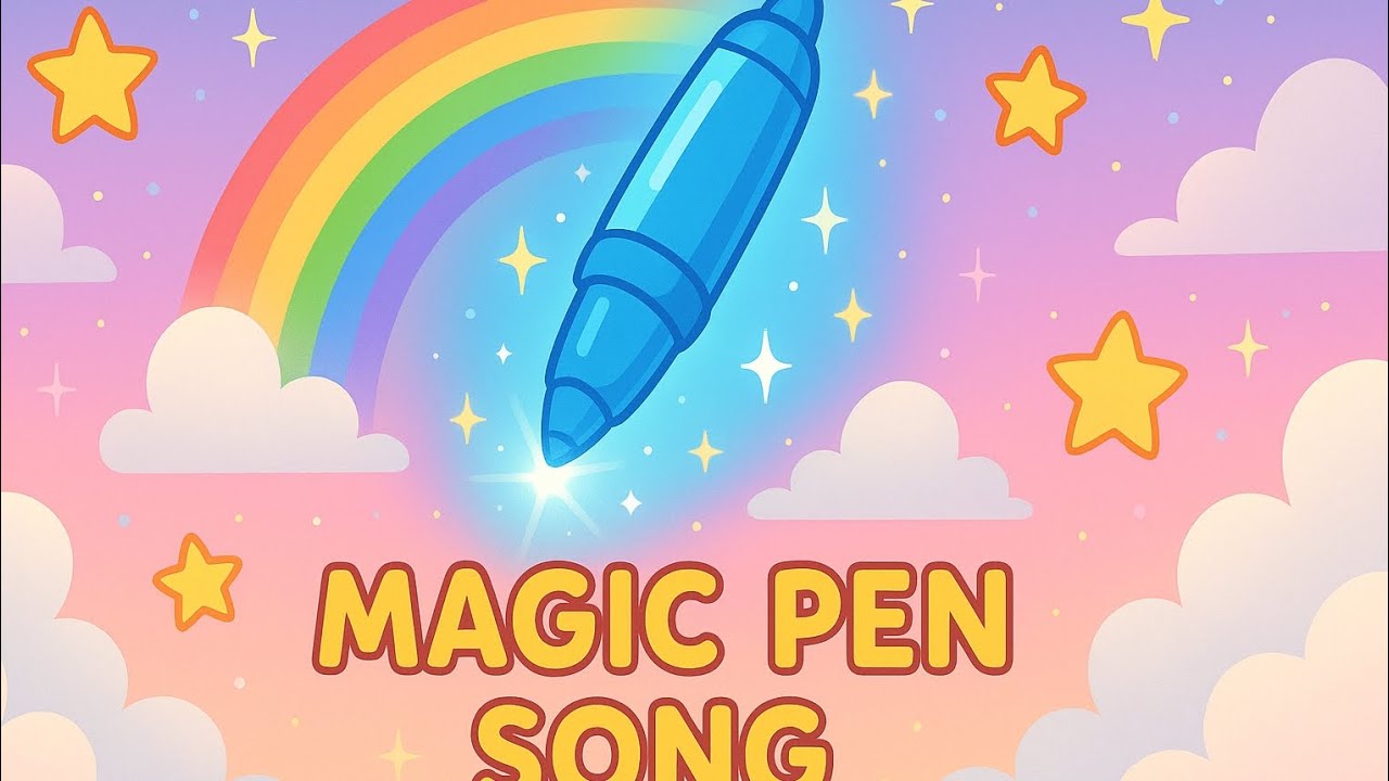 Magic Pen Song for Kids | Magical Drawing Adventure 🎨--- - YouTube