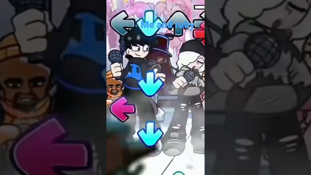 fnf roasted sings it CJ and ruby and boyfriend - YouTube