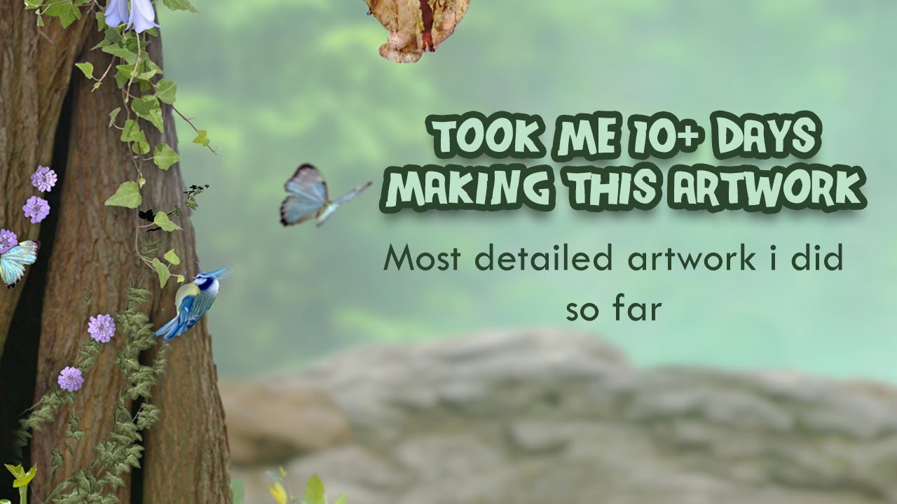 Most Detailed Artwork i Ever Did So Far (Almost 2 Weeks & Half) Treeman ...