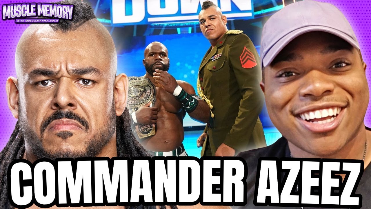 COMMANDER AZEEZ On WWE Release, Greatest Royal Rumble, Apollo Crews ...