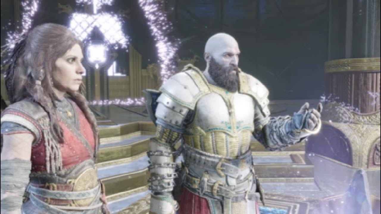 KRATOS INICIA O RAGNAROK - GOD OF WAR RAGNARÖK CLIPES - YouTube