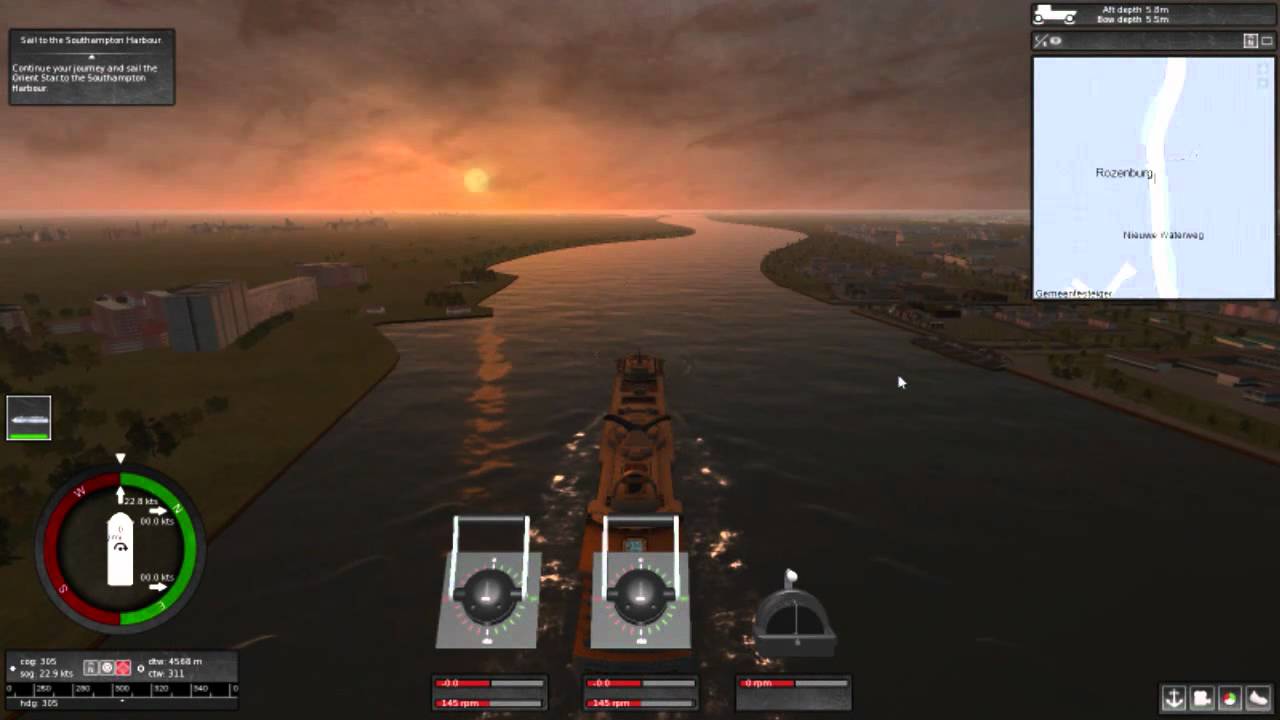 Ship Simulator Extremes Gameplay - YouTube
