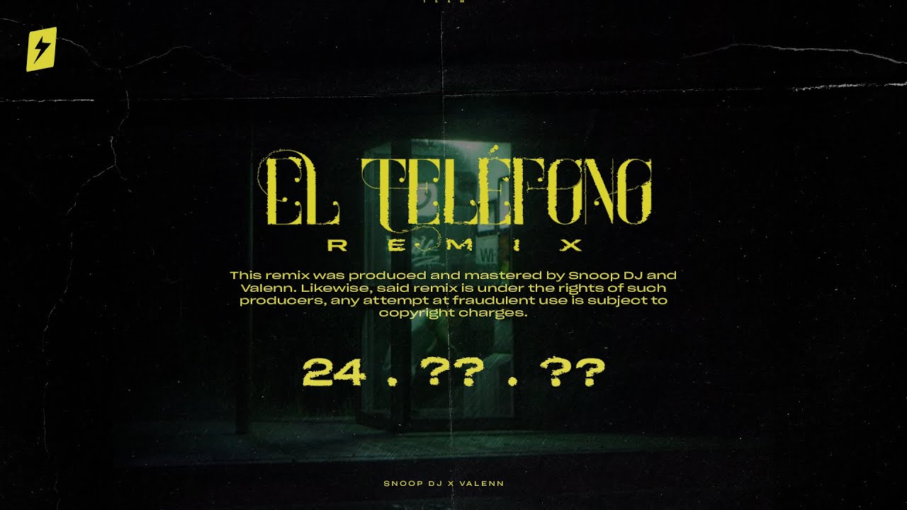 El Teléfono [REMIX] - Snoop Dj ft. Valenn - YouTube