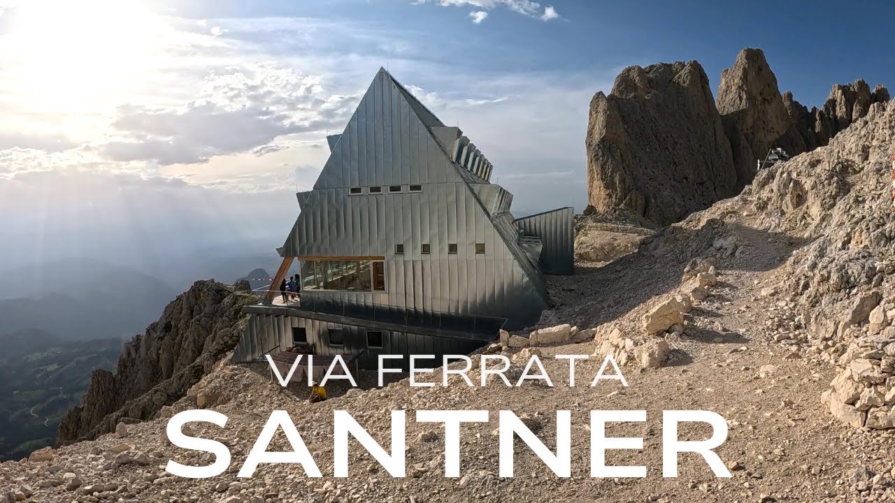 Via Ferrata Santner [4K]: Due giorni Epici nel gruppo del Catinaccio ...