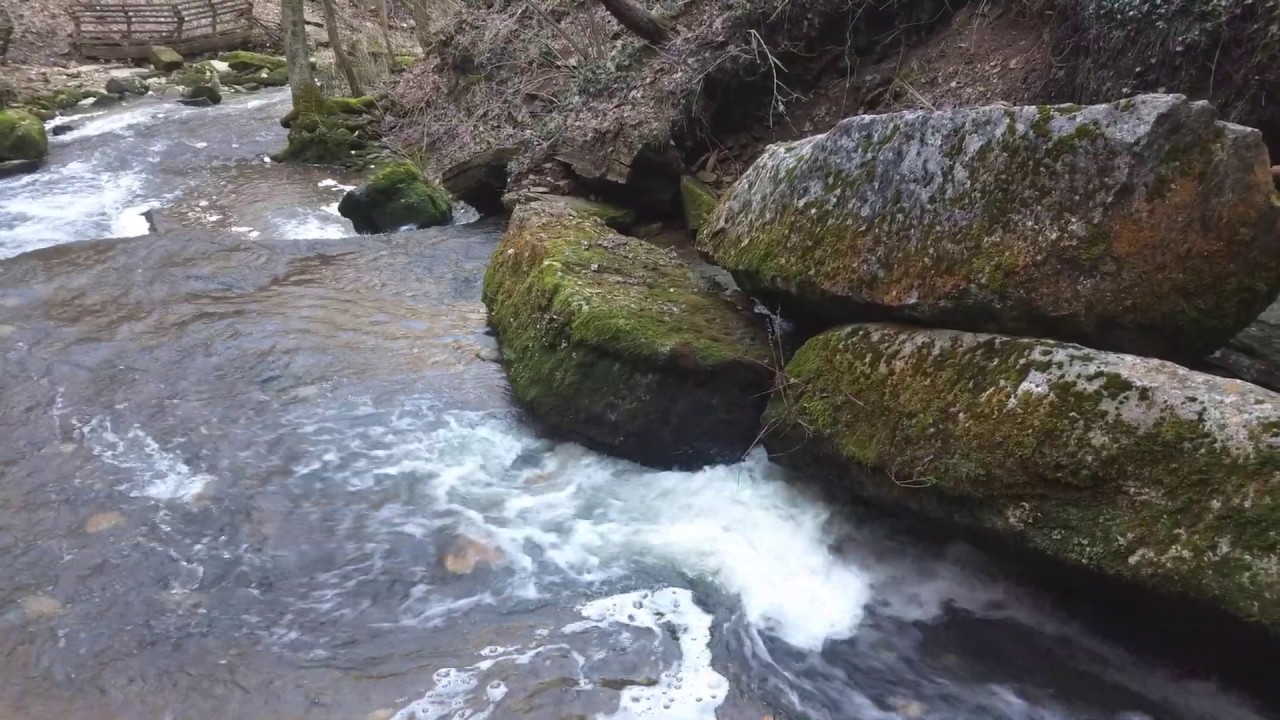 Donaldson Cave at Spring Mill State Park - YouTube