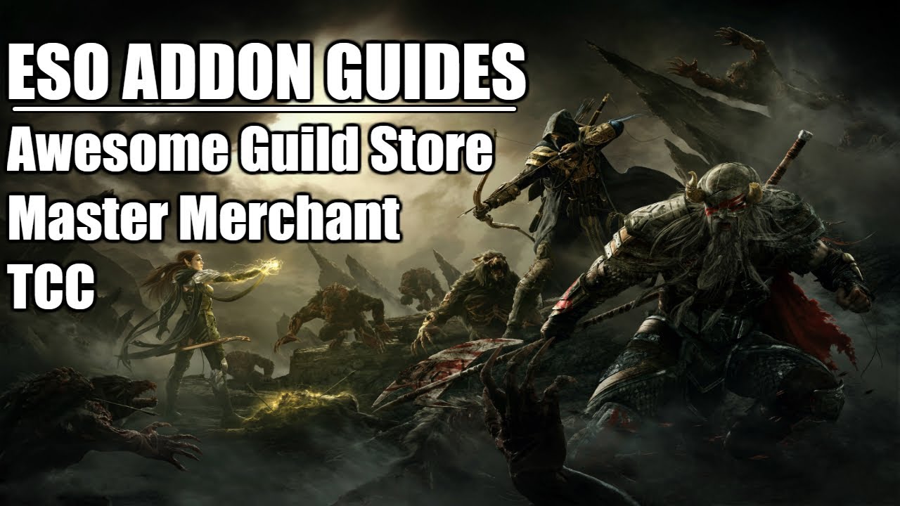 ESO Guides - Awesome Guild Store and Master Merchant - YouTube
